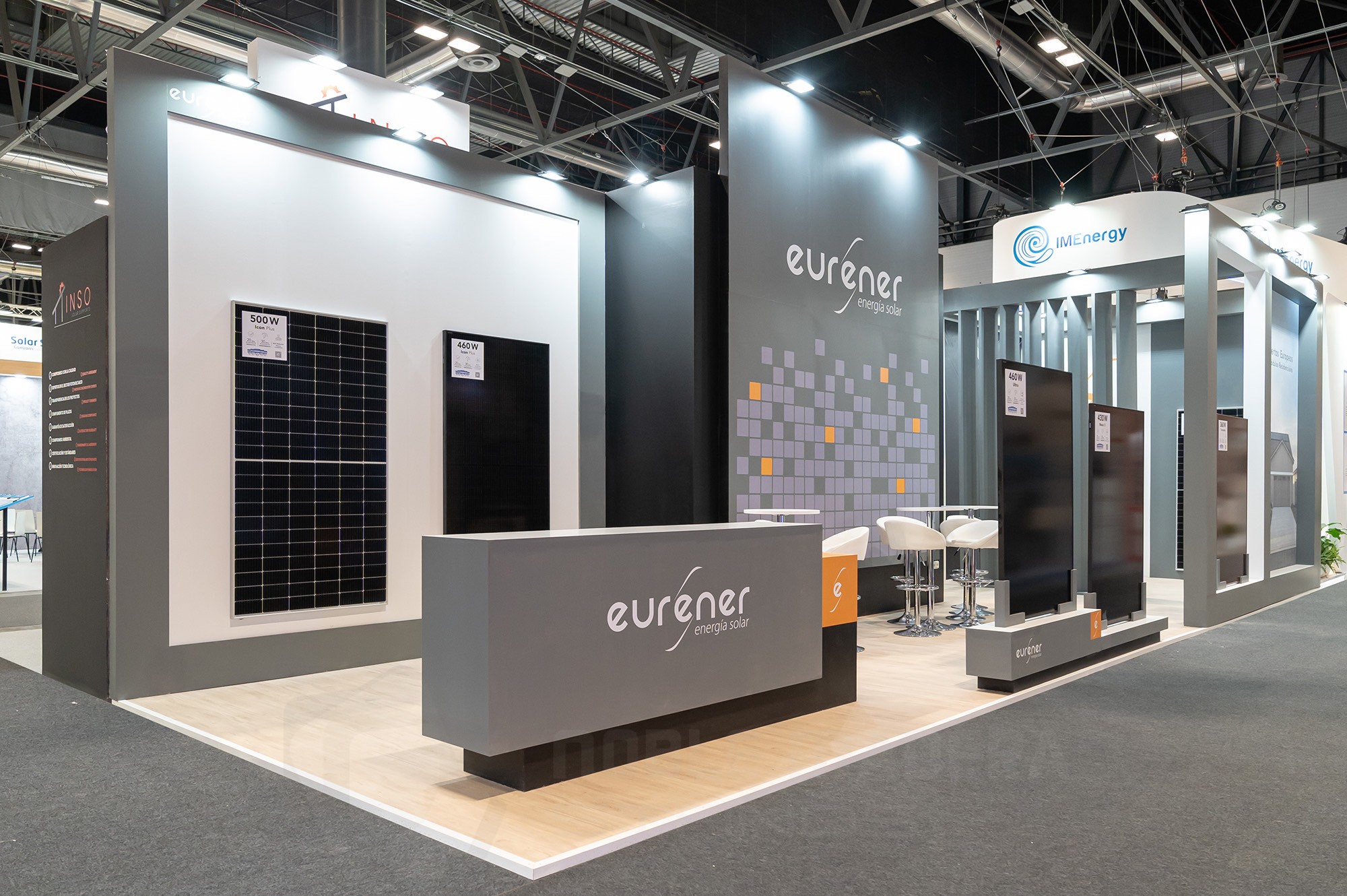 Montaje de stand en Genera 2024 para EURENER en Madrid
