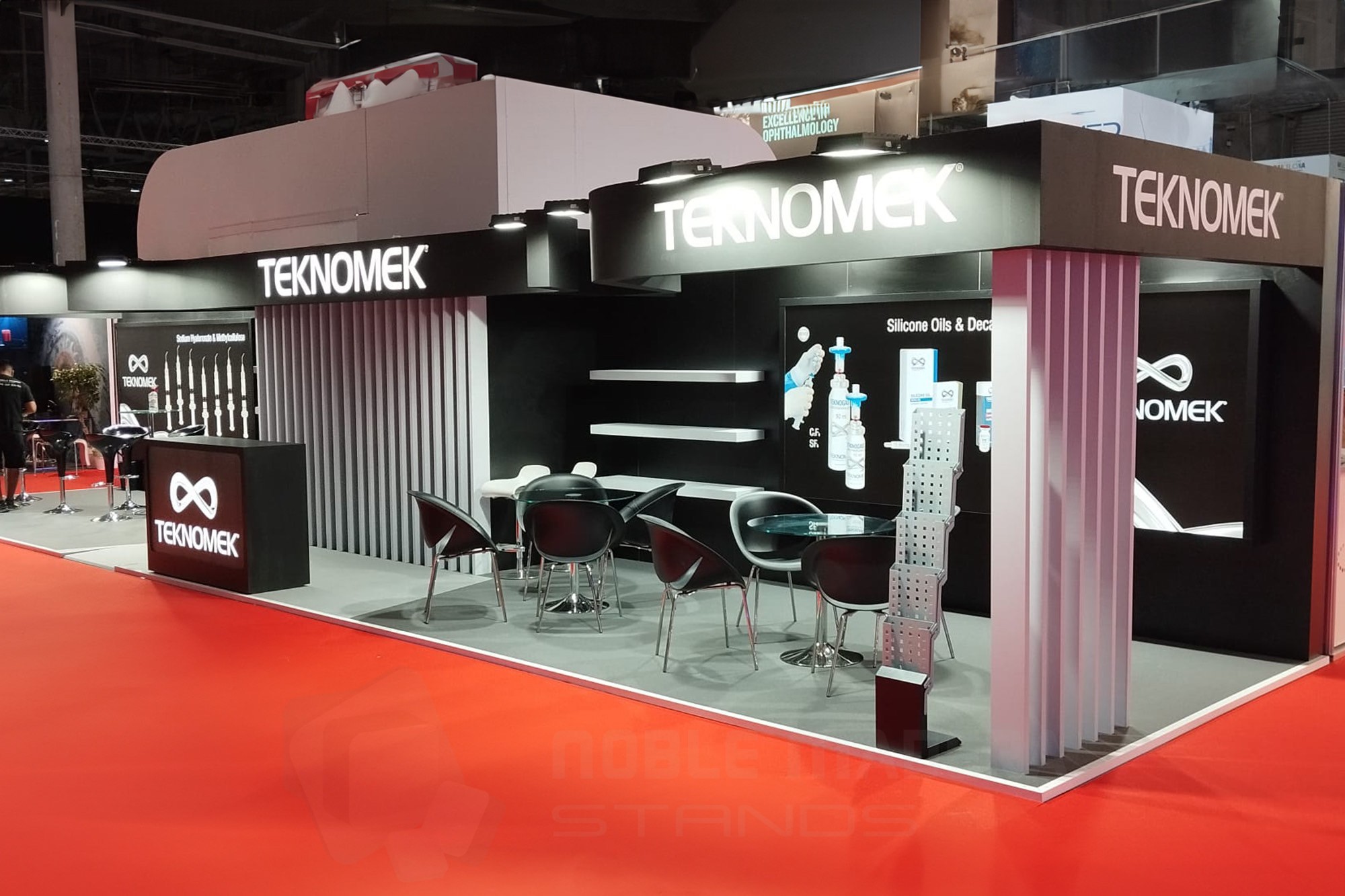 stand en ESCRS BARCELONA 2024 para TEKNOMEK